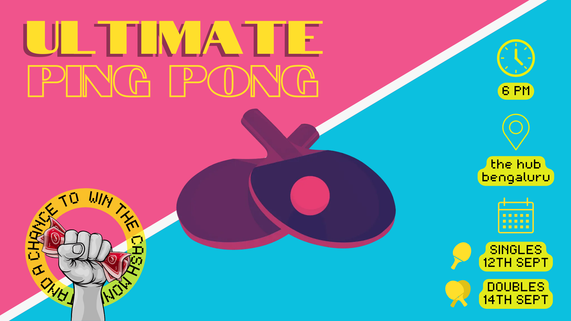 Ultimate Ping Pong - The Hub Bengaluru